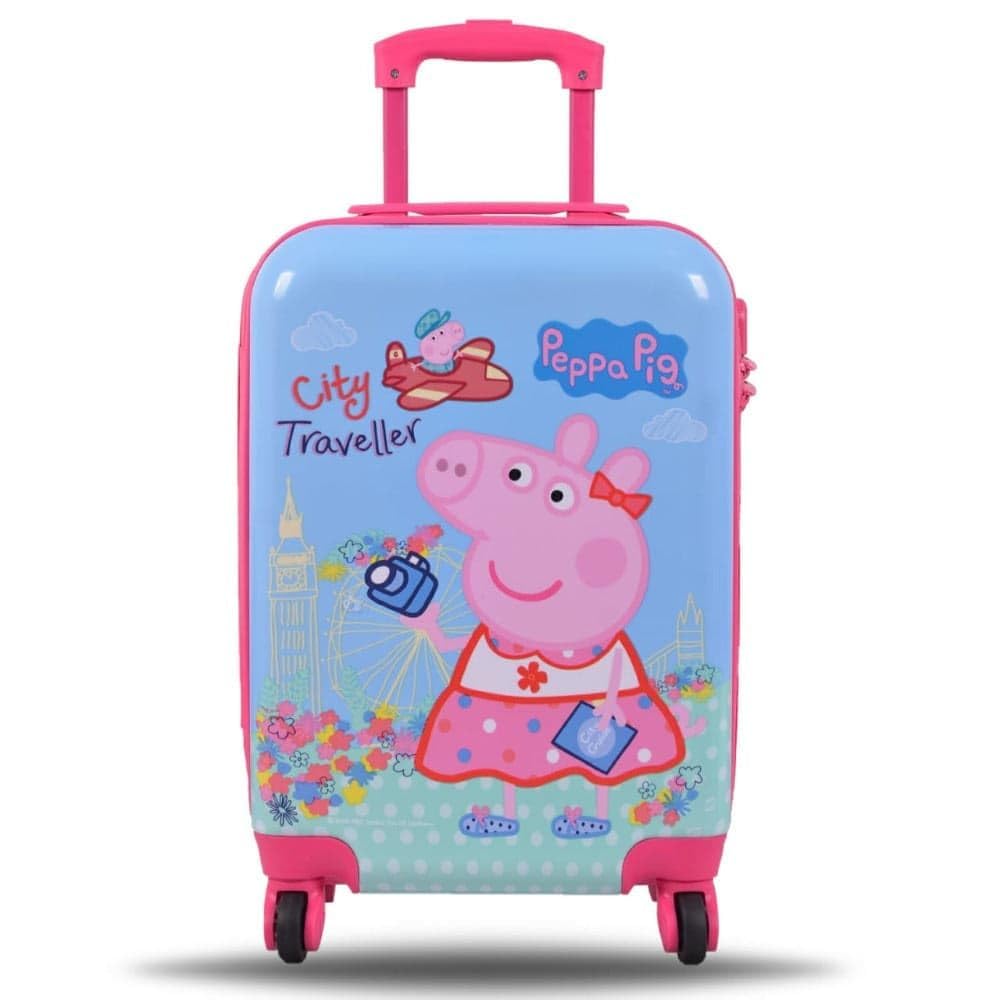 Pampam Peppa Pig Trolley Luggage/Trolley Suitcase, 45.7cm (18 inches ...